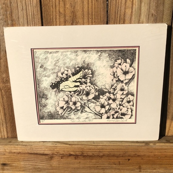 Nancy Reinhold | Art | Vintage Art Print Tiger Swallowtail Butterfly ...
